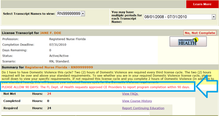 Why are my Florida CE credits not posting to CE Broker? - Propelus CE Broker Blog