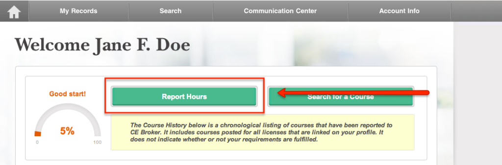 How to Report CE hours to CE Broker... - CE Broker Blog