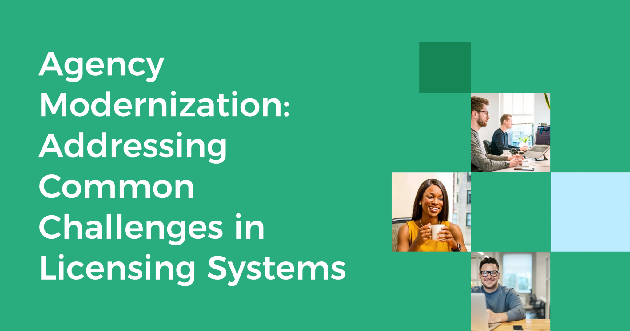 Agency Modernization: Addressing Common Challenges in Licensing Systems ...